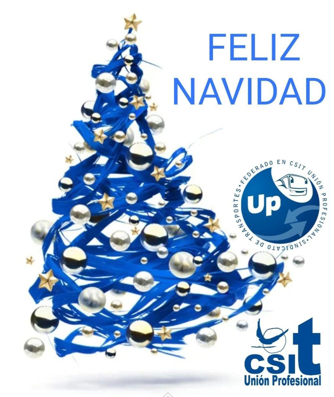 ¡Feliz Navidad! - UP Sindicato de Transportes